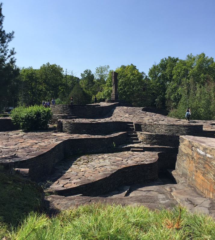 Epic Labor of Love with giant Heart of Stone | Opus 40 | New York ...